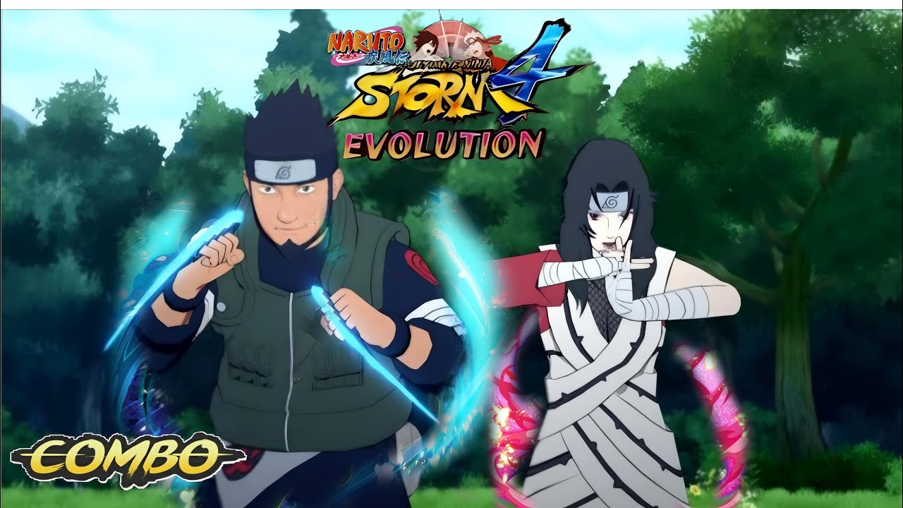 NSUNS4 EVOLUTION || Kurenai & Asuma Ultimate Jutsu Linked - YouTube