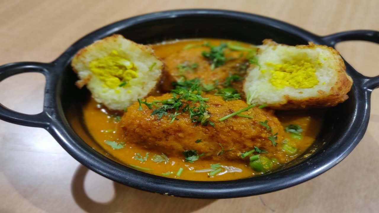 VEG ANDA CURRY!!EGG CURRY MADE OF PANEER... - YouTube