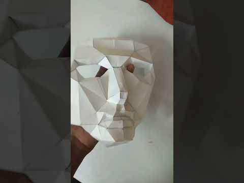 Squid game | Front man mask with paper. - YouTube