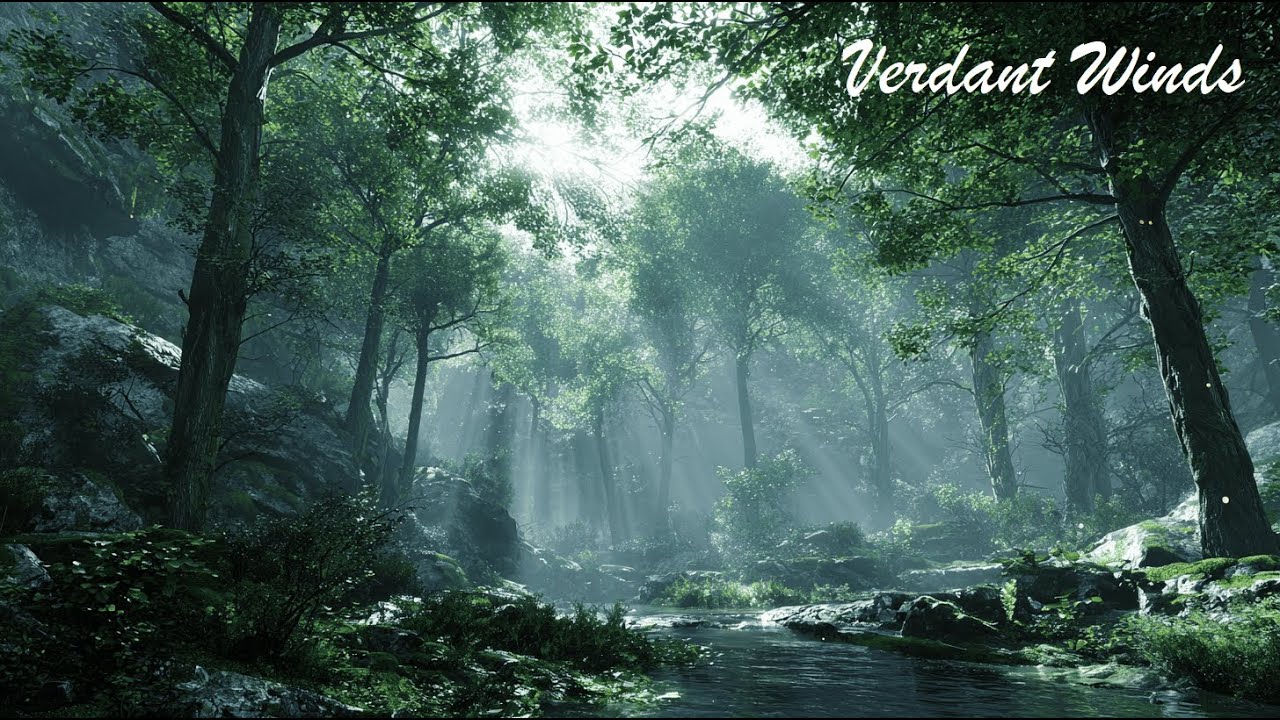 Verdant Winds – Gentle Forest Breeze, Relaxing Nature Sounds for Sleep ...