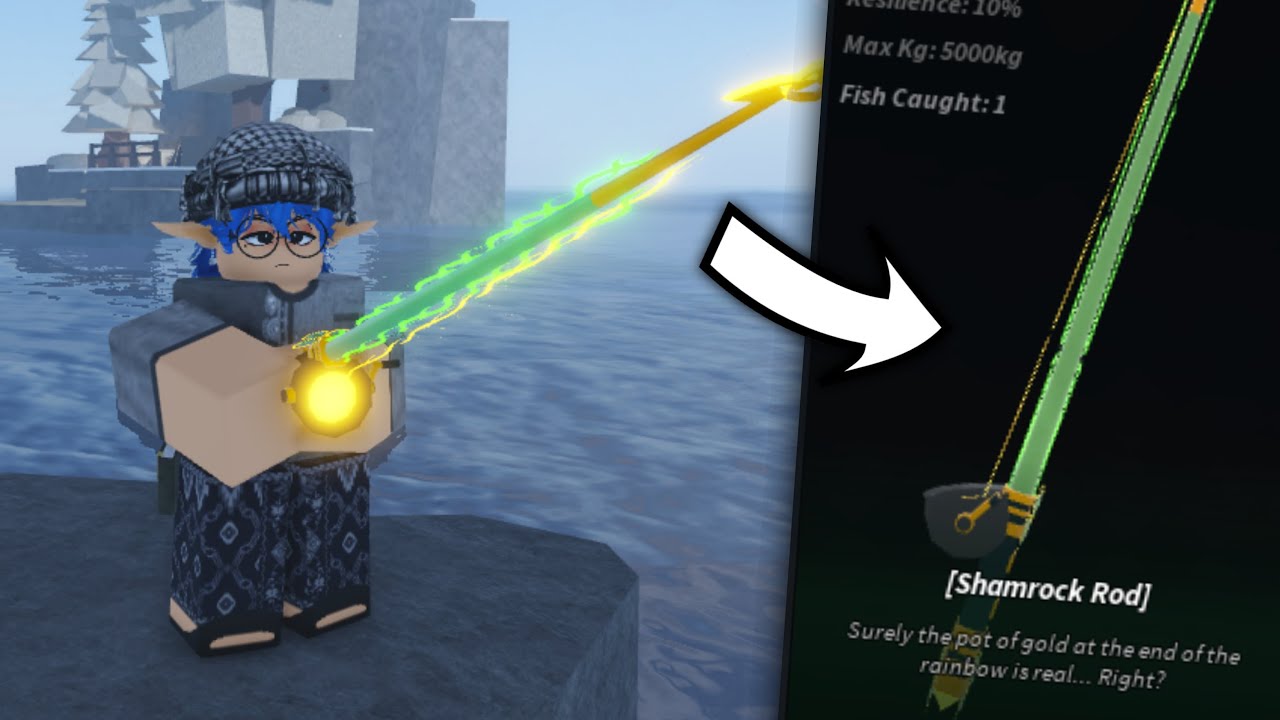 Cara Mendapatkan SHAMROCK ROD Di Update ST PATRICKS Game Fisch! (ROBLOX ...