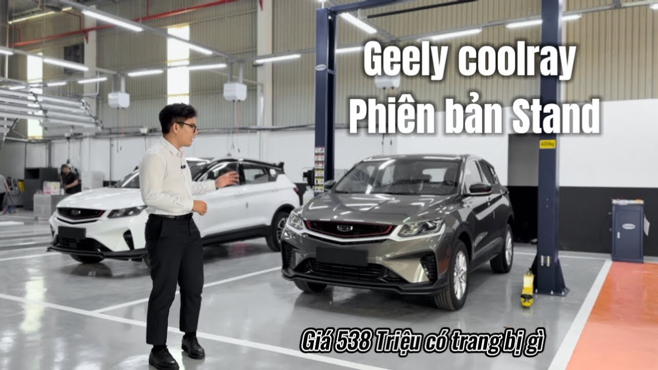 Geely Coolray bản stand giá 538tr có trang bị gì ? - YouTube