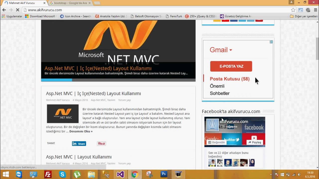 Asp.Net Mvc | Partial View Kullanımı (Ders 6) - YouTube