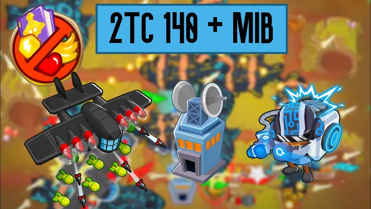 2 Towers Chimps to R140 + MIB by Pancakes | BTD6 Update 33 - YouTube