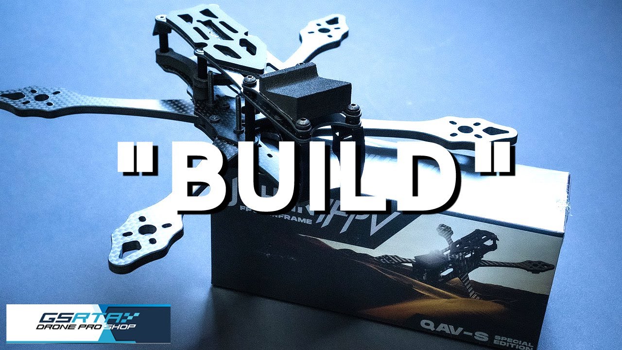 【BUILD】バリかっちょいいフレーム組み立てるよ!!Lumenier QAV-S Johnny FPV Special Edition 5 ...