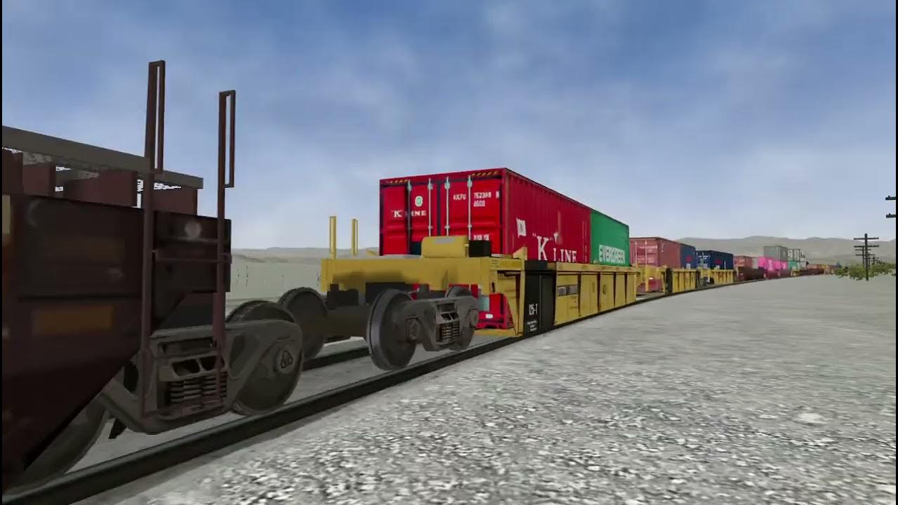 ORTS: High Speed UP C45ACCTE #7373 EB IG4TA-03 At Price, UT - YouTube