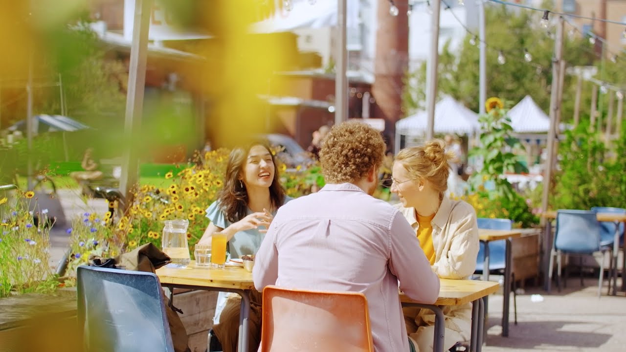 Enjoy the vibrant city life - YouTube