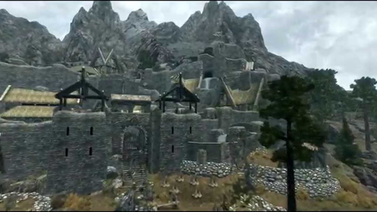 TES Arena Series- Skyrim Fortress - Blackmoor - YouTube