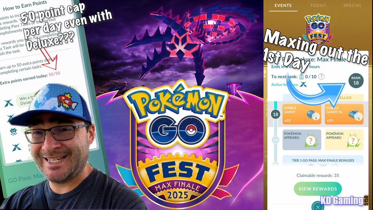 Pokemon GO GO Fest Max Finale GO Pass Deluxe Monday... - YouTube