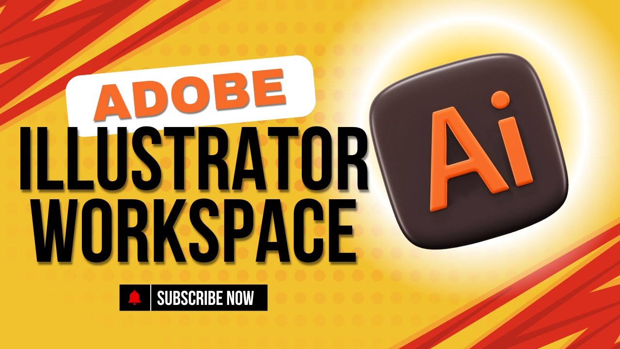easy adobe illustrator workspace overview - YouTube