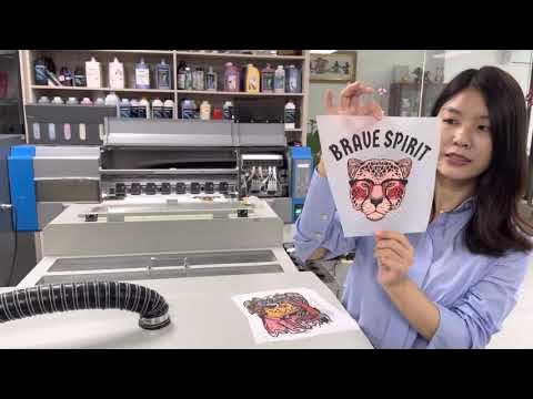 Product Description of KingJet KJ-602 DTF Printer - YouTube