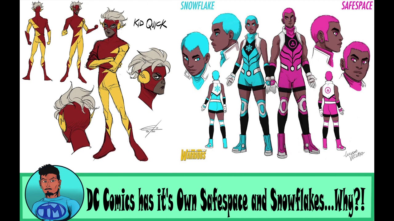DC Comics Snowflake and Safespace - YouTube