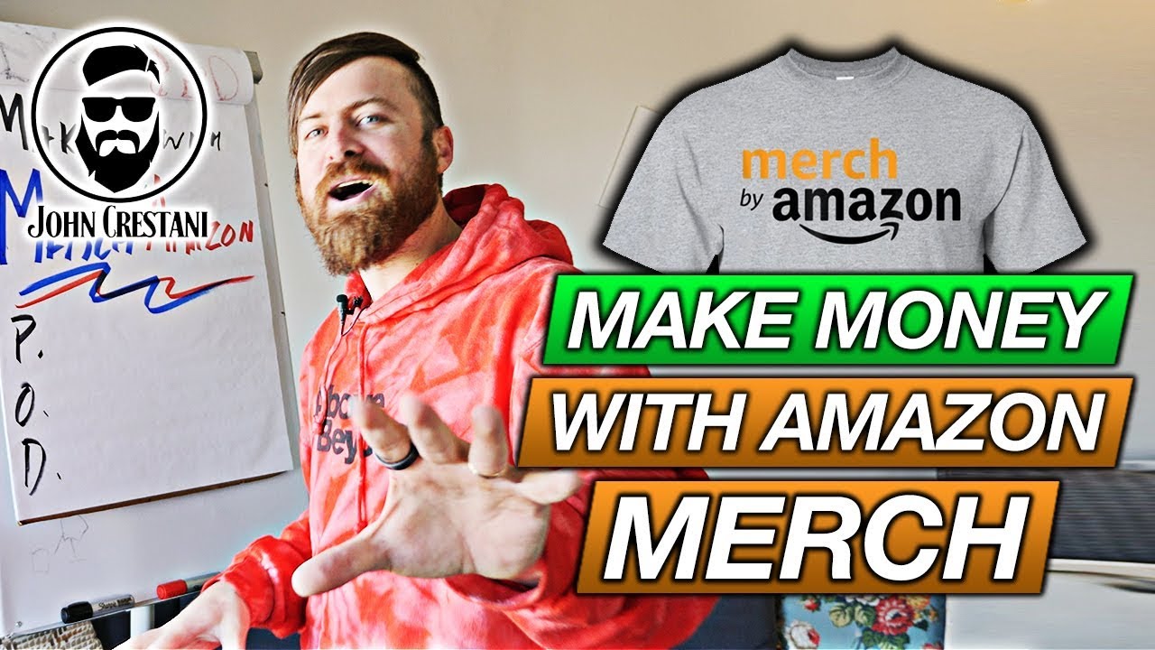 Make Money With Merch By Amazon (Get Paid To Design T-Shirts) - YouTube
