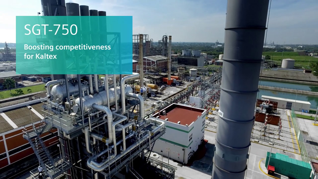 Siemens SGT-750 - Boosting competitiveness for Kaltex - YouTube