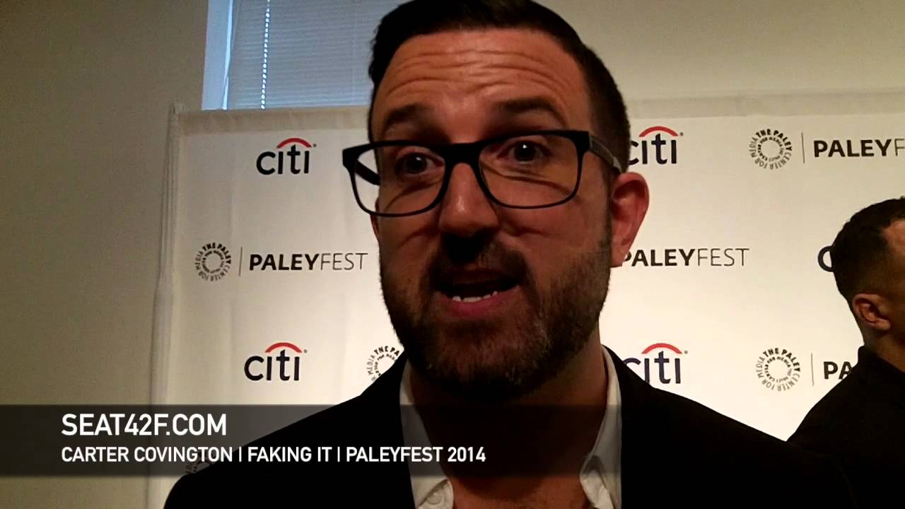 Carter Covington Interview Faking It PaleyFest 2014 - YouTube