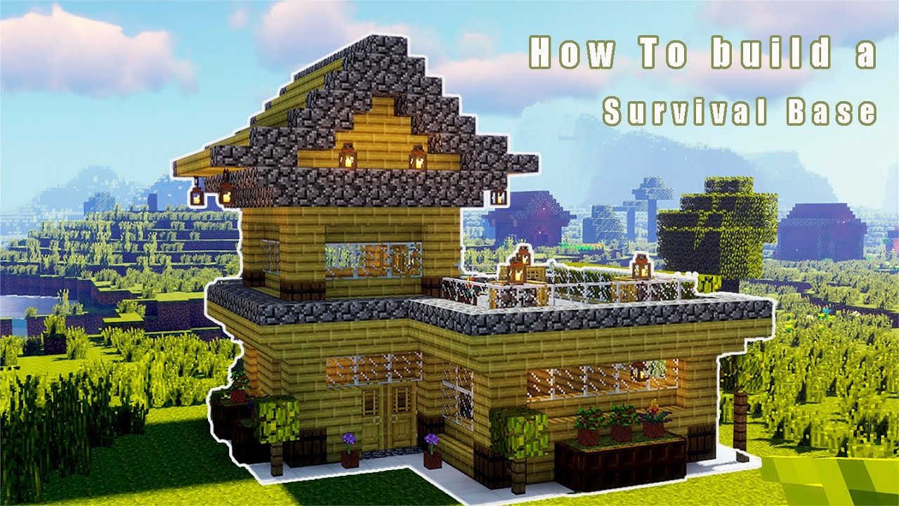 How To Build a Survival Base in Minecraft 🏡 - YouTube