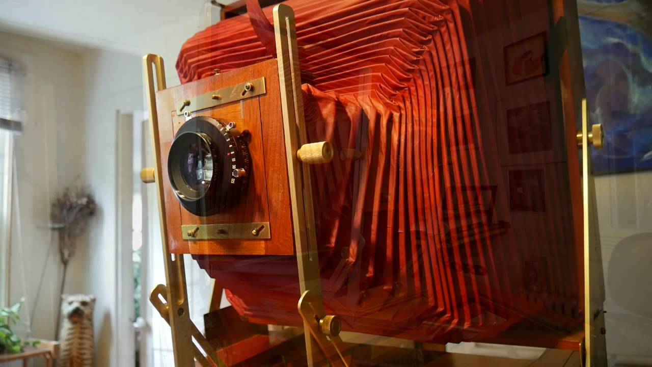 ~Wisner 16x20 Lightweight Prototype Camera w/Nikon 450mm Lens~ - YouTube