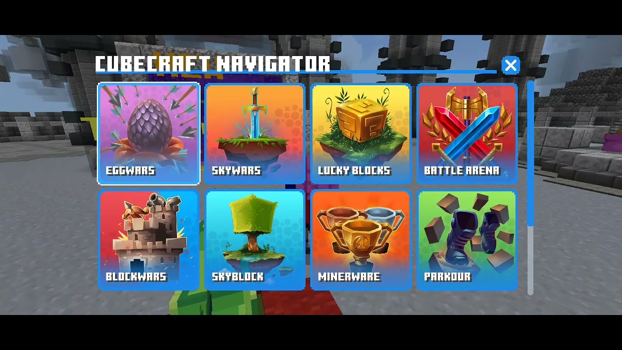 trying cube craft - YouTube