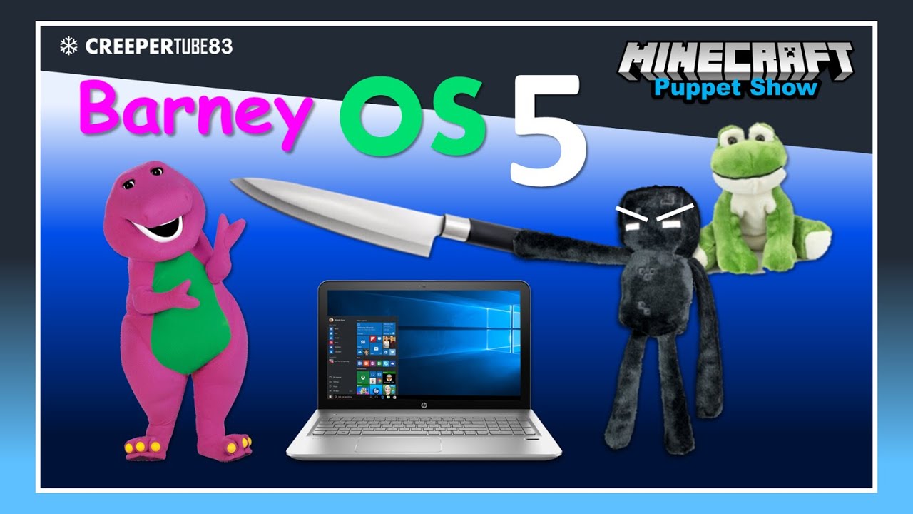 [CT83] Barney OS 5 | MinecraftPuppetShow - YouTube