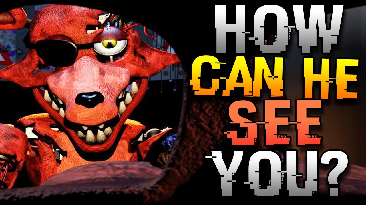 The REAL REASON Why FOXY is NOT FOOLED by the Mask in FNAF 2 - YouTube