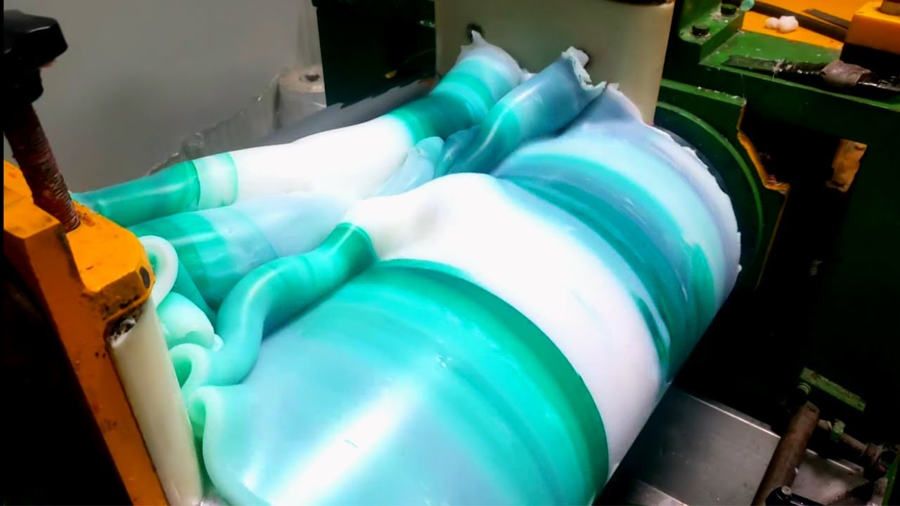 Silicone rubber color mixing | Oddly satisfying silicone color mixing ...
