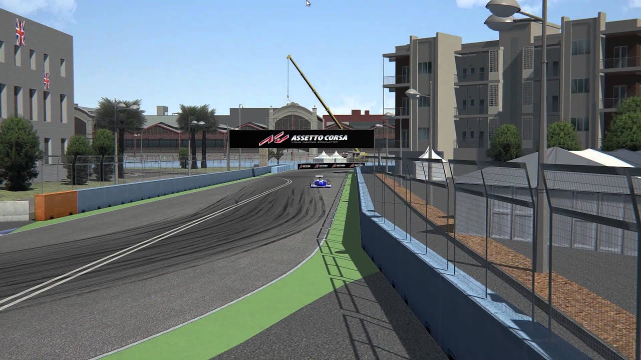 Track valencia street circuit assetto f1 spain BuonaseraTeam - YouTube