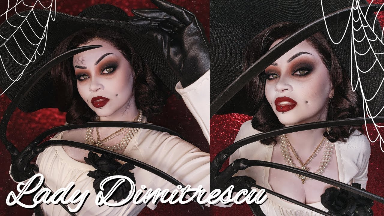 Lady Dimitrescu from Resident Evil Village - Makeup Tutorial | Sydney ...
