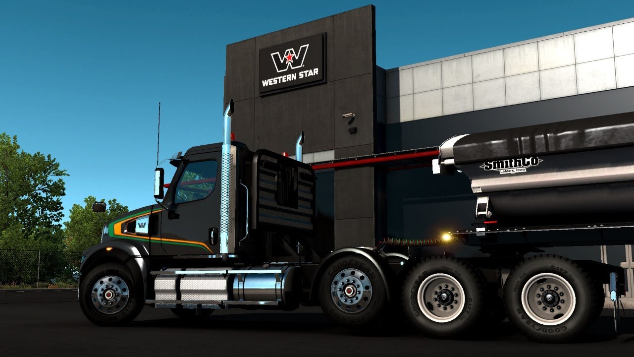 Checking Out the Western Star 49X: ATS 1.38 Trucking - YouTube
