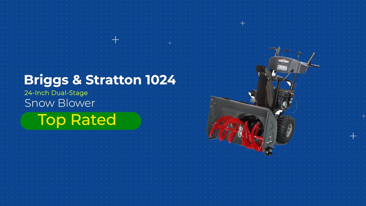 Briggs & Stratton 1024 Snow Blower Review | 2022 | Dual-Stage Snow ...