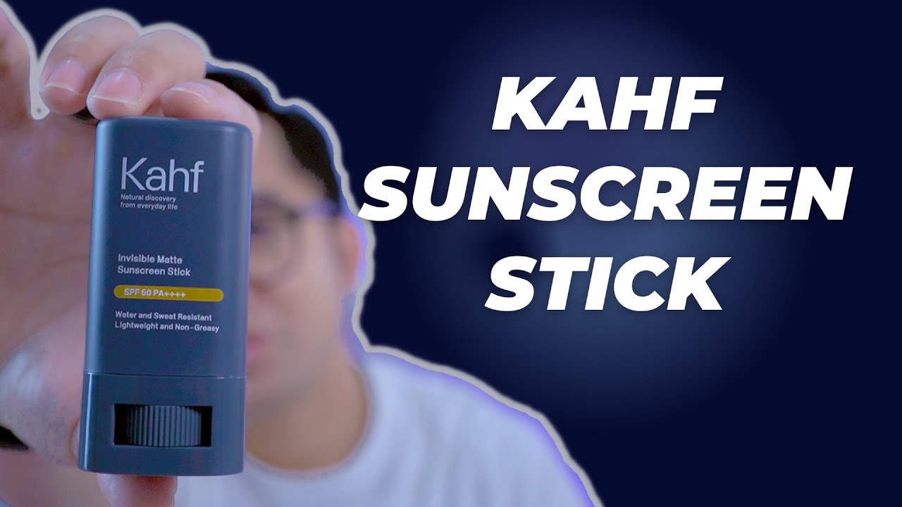 REVIEW KAHF INVISIBLE MATTE SUNSCREEN STICK | CHIWANK MOUW - YouTube