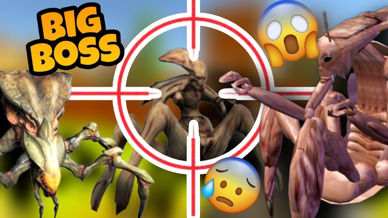 Hunting Down Alien monsters in Scary monster Shooting gameplay video by ...