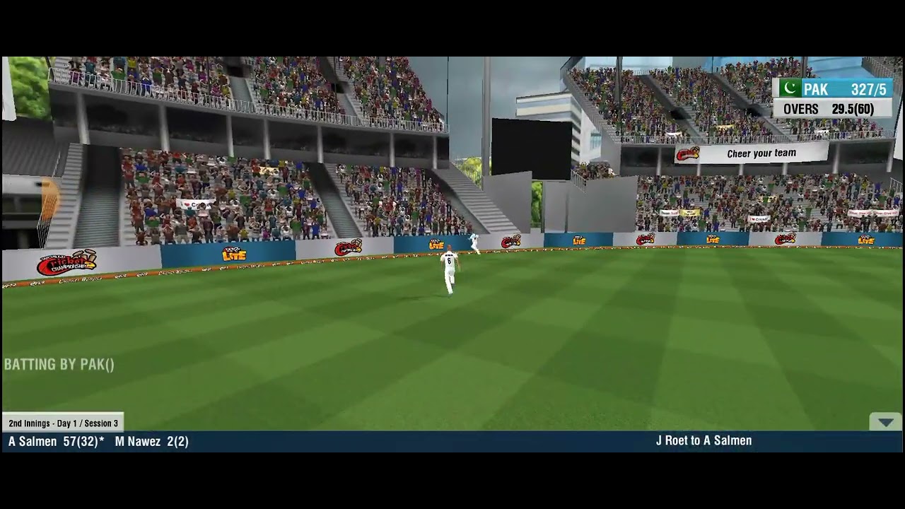 Pakistan vs England WCC2 Test mach highlights - YouTube