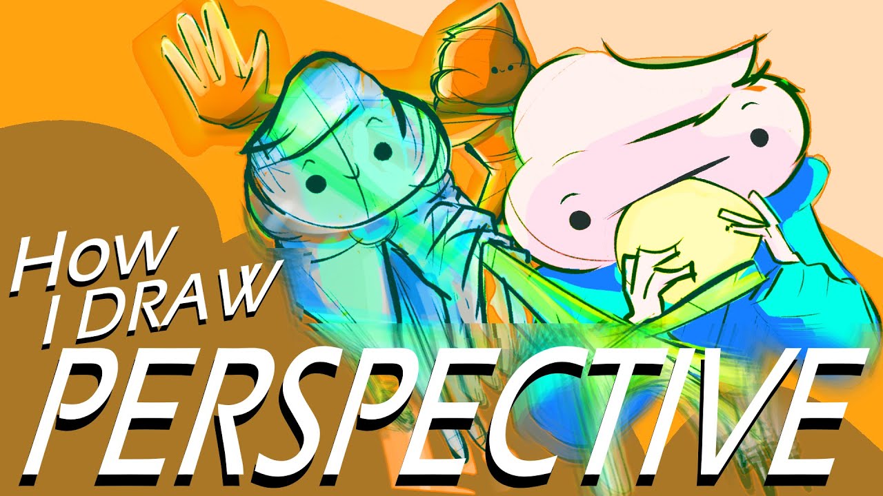 How I Draw Perspective on Characters - YouTube