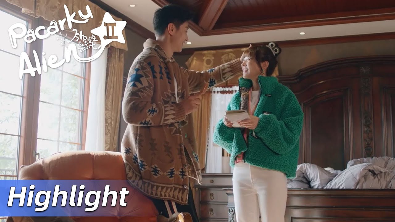 Highlight EP12 Fang Lie mengelus kepala Xiaobu | My Girlfriend is an ...
