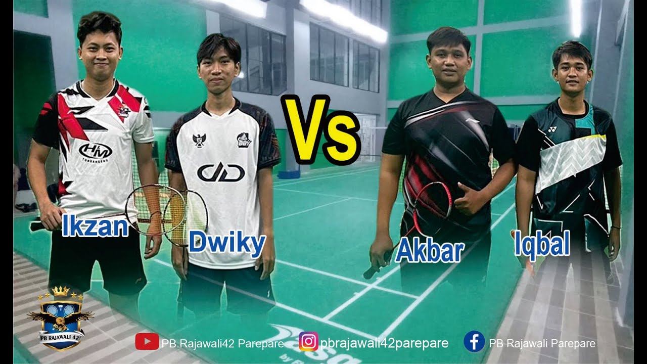 Ikzan/Dwiky Vs Akbar/Iqbal C-/D di Turnamen Interen Rajawali42 ...
