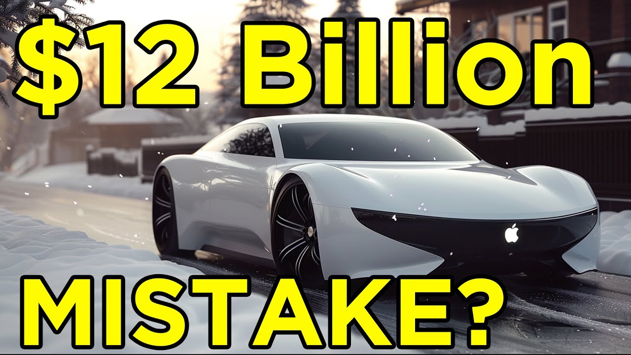 $12 Billion MISTAKE? Apple Cancels Project Titan (Apple Car) - YouTube