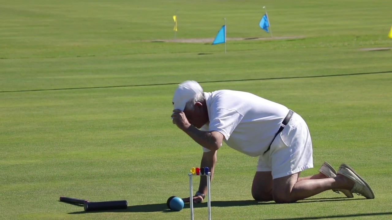 Croquet(US) 2017 Seniors/Masters Doubles Final:Jackson/Just v Gibbons ...