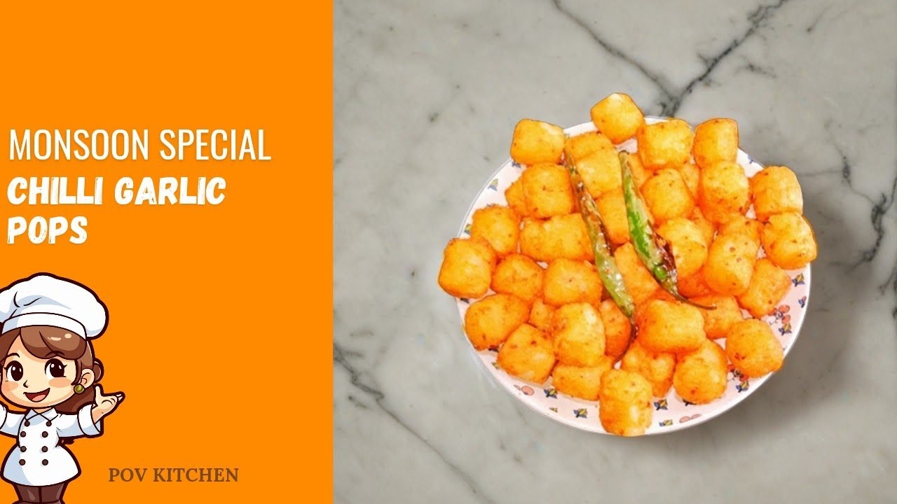 Monsoon Special Snacks| Chilli Garlic Pops| Hyfun ready to eat snacks ...