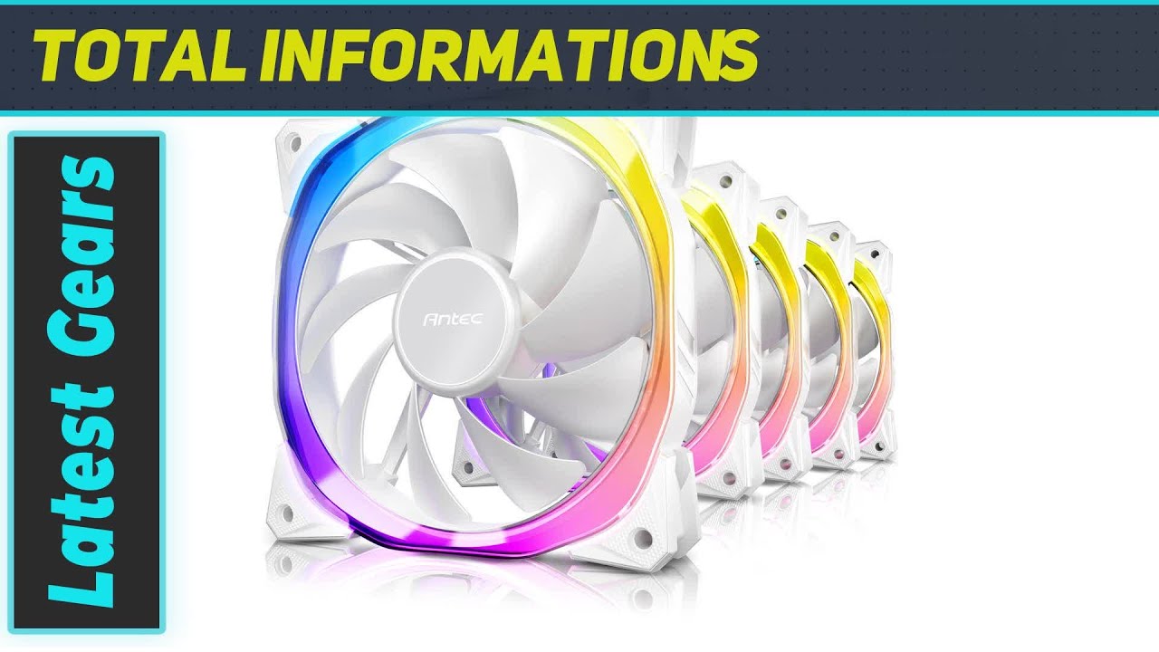 Antec RGB Fans: Best Fusion Series 120mm Fans with Crystal RGB Lighting ...