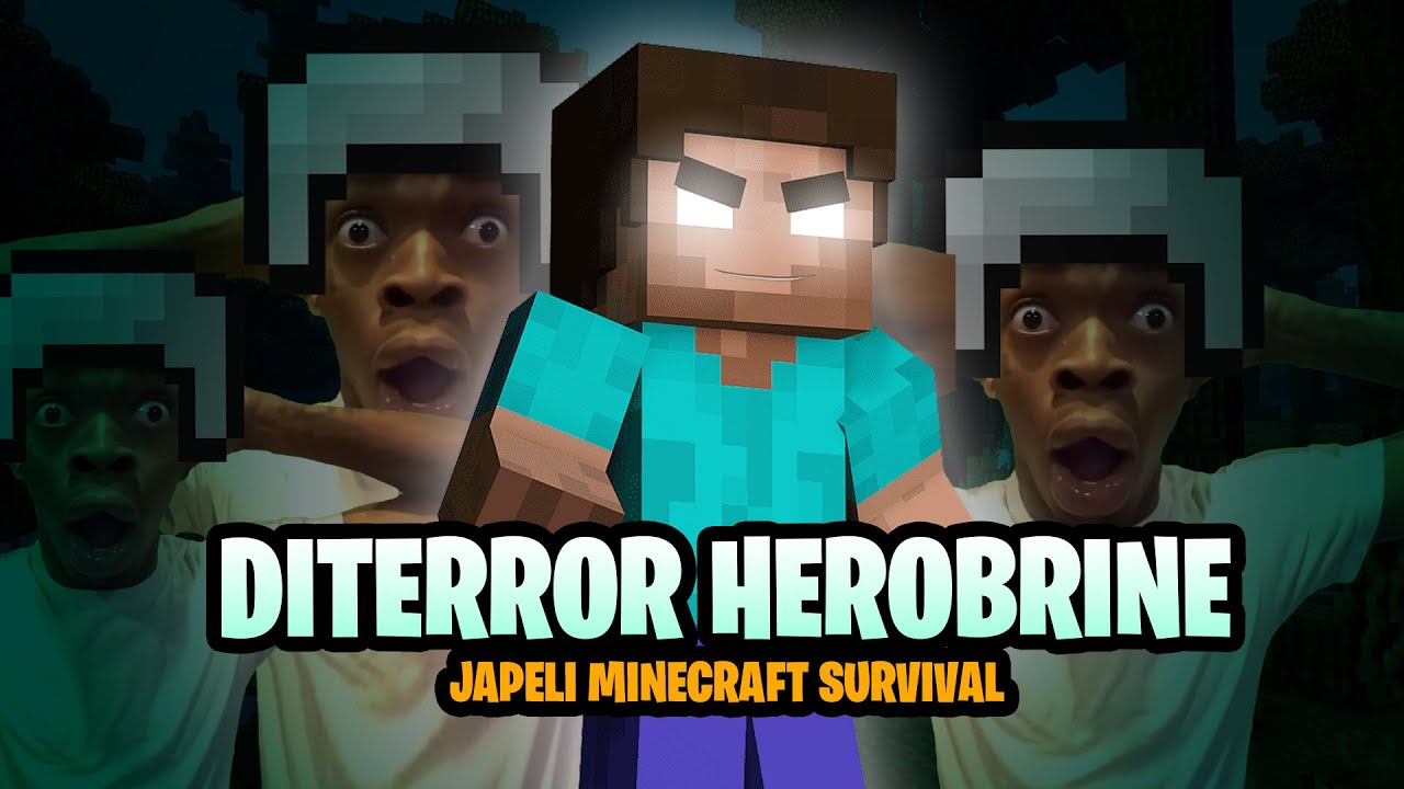 Teror Herobrine itu Nyata - (Minecraft Japeli #3) - YouTube