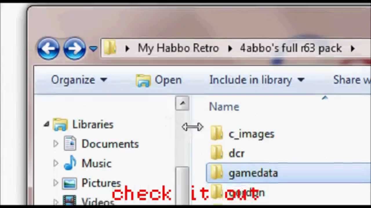 How to get an FULL SWF/R63 pack!![Includes Gordon and gamedata File ...