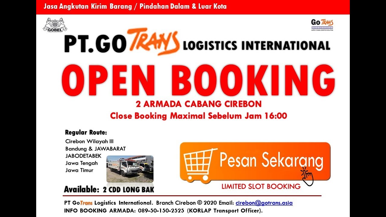 PT GOTRANS LOGISTICS INTERNATIONAL Cabang Cirebon - YouTube