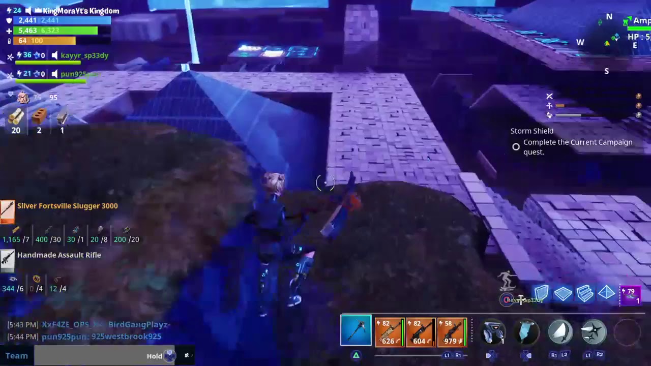 FORTNITE STW UNDER MAP AND NOTHING TO SOMETHING - YouTube