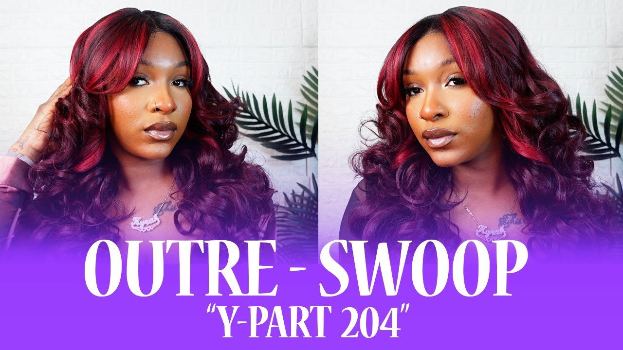 Outre Perfect Hairline Swoop Glueless 5" Deep Y-Part HD Lace Front Wig ...