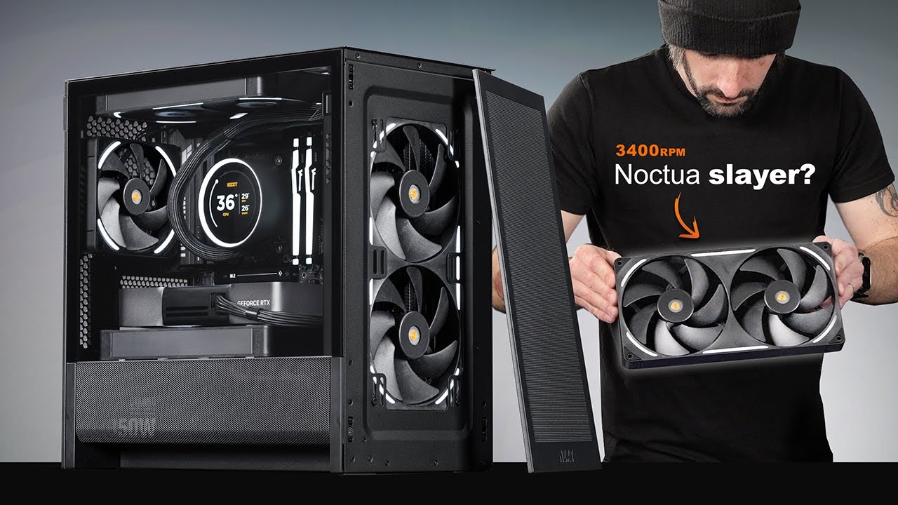 NZXT Made Their Best Fan For Airflow... | H3 Flow + Performance Fans ...