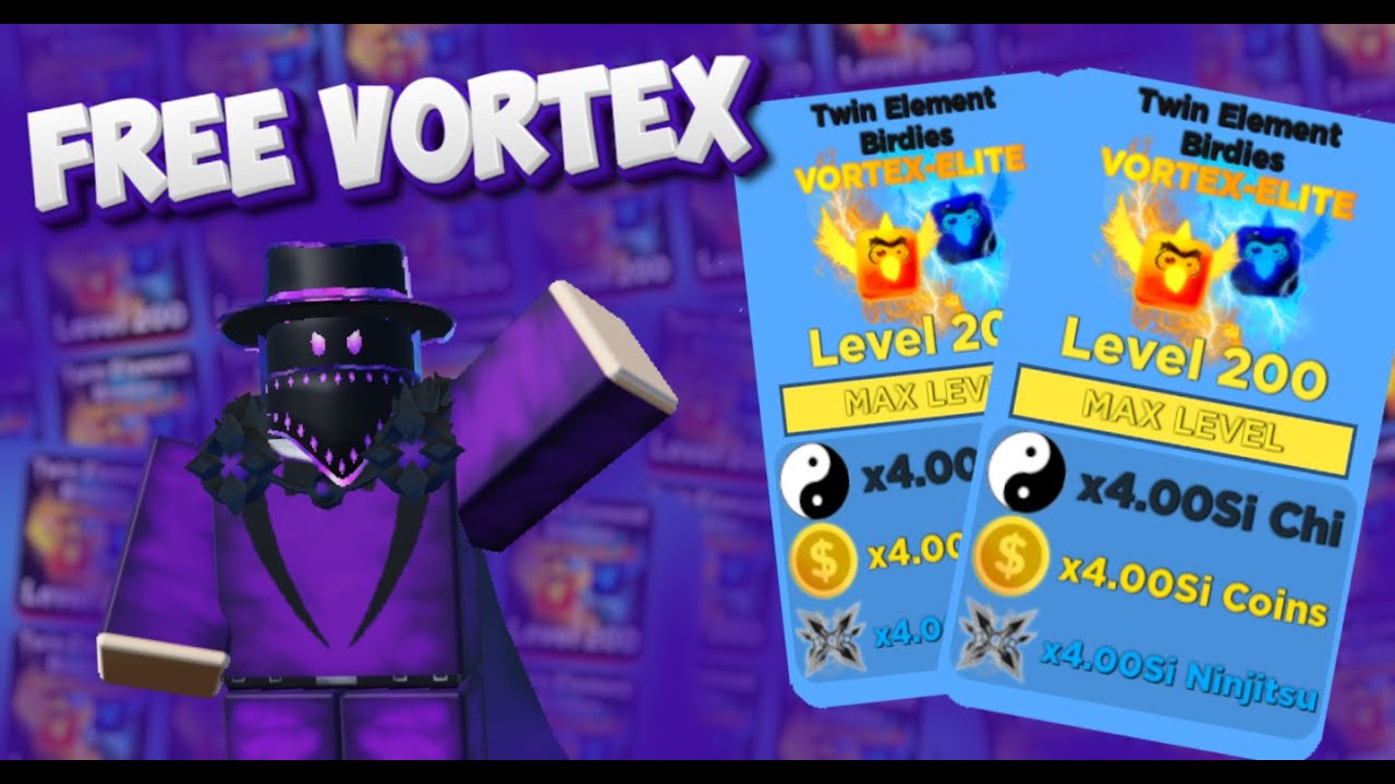 Free Vortex Elites Giveaway In Ninja Legends🔴LIVE - YouTube