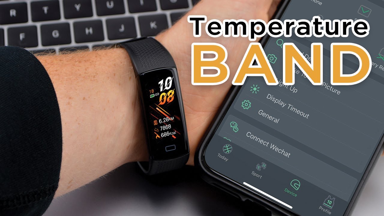 Smart Temperature Band - YouTube