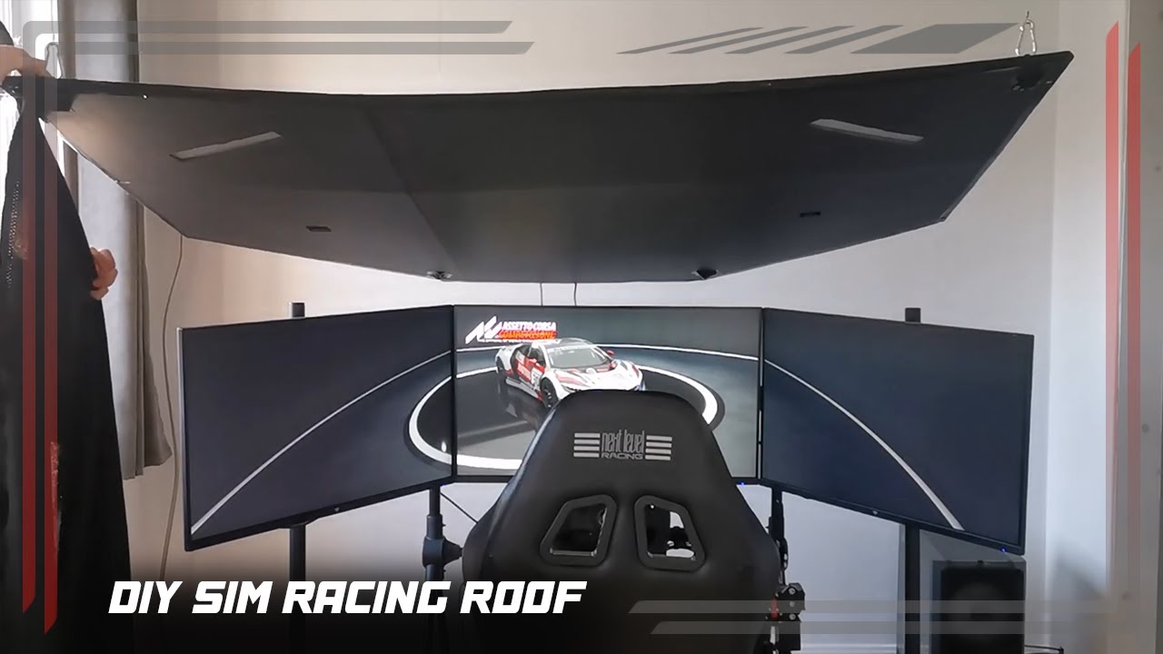 DIY Sim Racing Roof – Simple & Effective Setup - YouTube