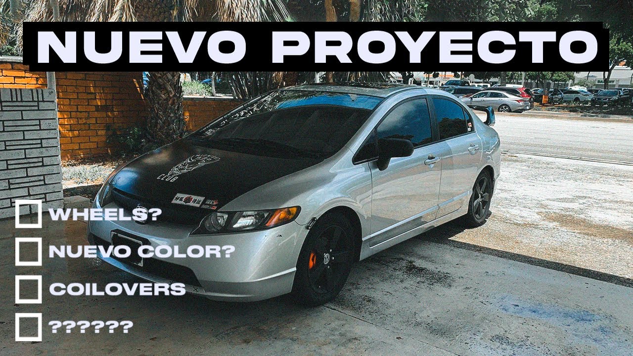 COMIENZA UN NUEVO PROYECTO!!! 8th GEN CIVIC PROJECT CAR #restauracion # ...