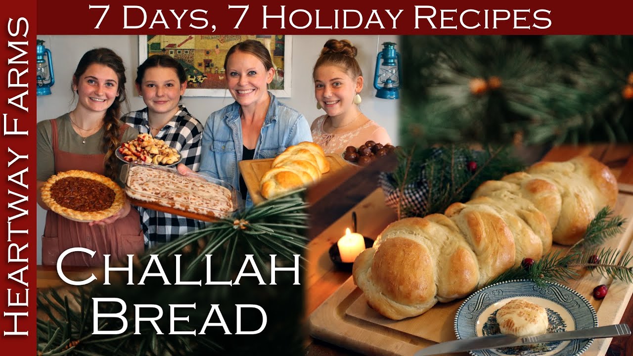 How to make Challah Bread | Braided Sweet Bread | Holiday Dinner Roll ...